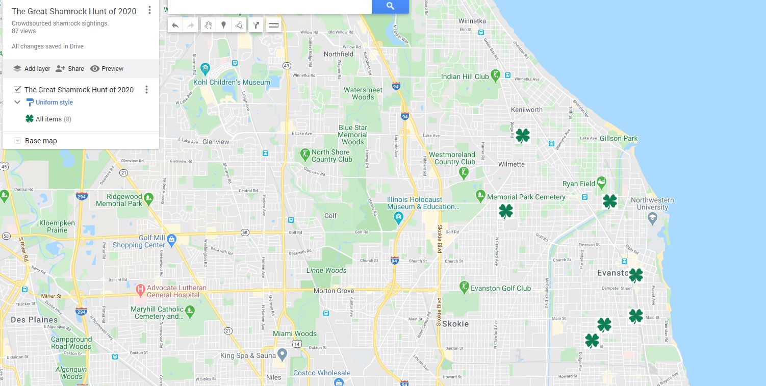 Day 2: Social Distancing - Yellow Martha